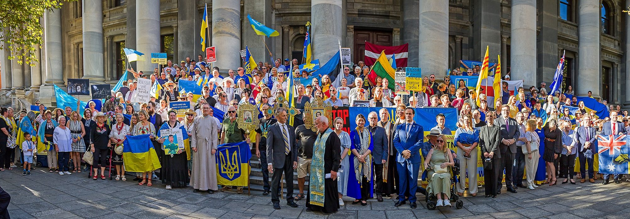 Stand with Ukraine - 3 YEARS STRONG